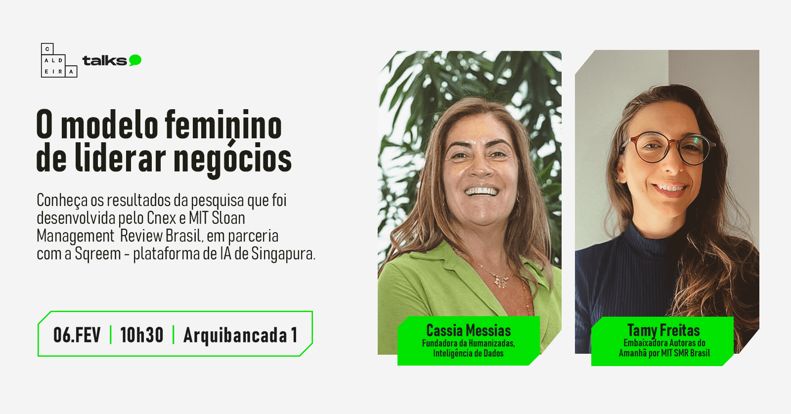 Caldeira Talks: O Modelo Feminino de Liderar Negócios - Instituto Caldeira